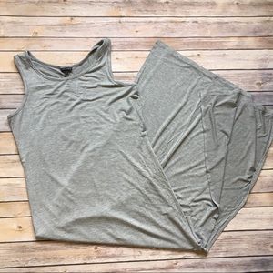 Dresses | Grey Tank Maxi Dress | Poshmark
